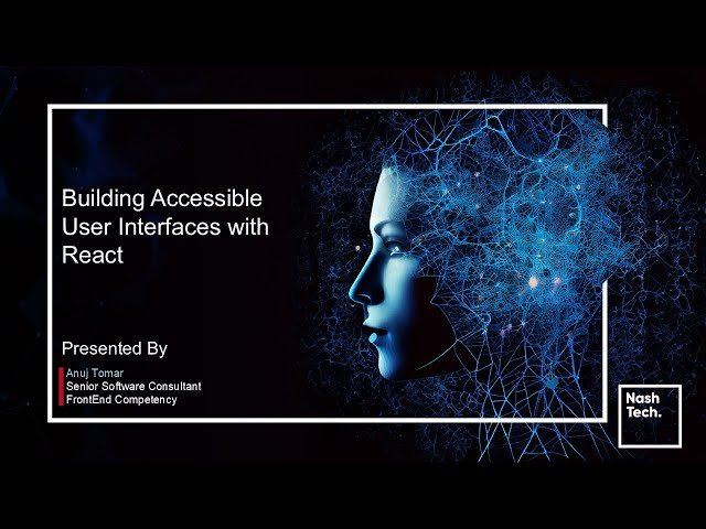 Free Video: Building Accessible User Interfaces with React from ...