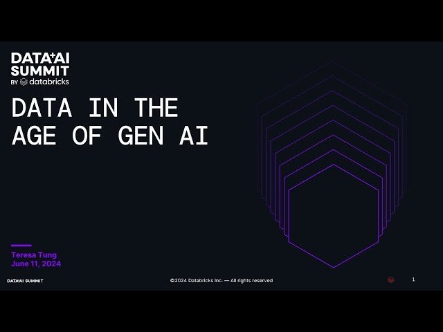 Free Video: Data in the Age of Gen AI - Six Things to Know from ...