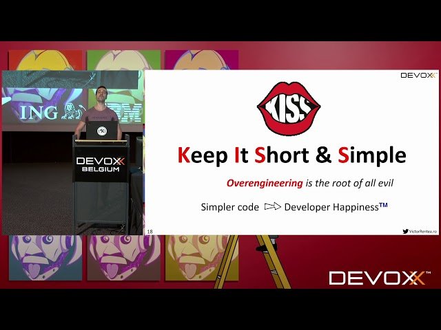 Devoxx Talk: Evolving a Pragmatic, Clean Architecture - A Craftsman's Guide from Devoxx | Class ...