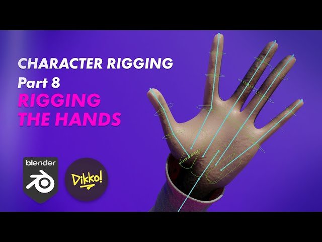 Free Video: Character Rigging in Blender - Rigging the Hands from Dikko ...