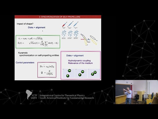 Free Video: Emergent Phases and Synchronization in Active Matter from ICTP-SAIFR | Class Central