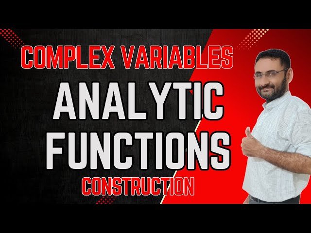 Free Video: Analytic Function Construction in Complex Variables - Harmonic Conjugate from Gautam ...