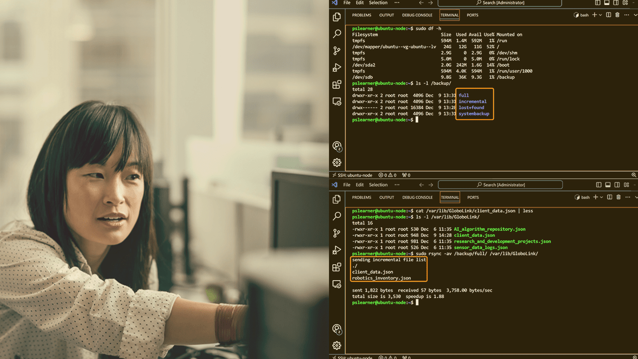 Online Course: Linux System Administration: Backup and Recovery with rsync and tar from ...