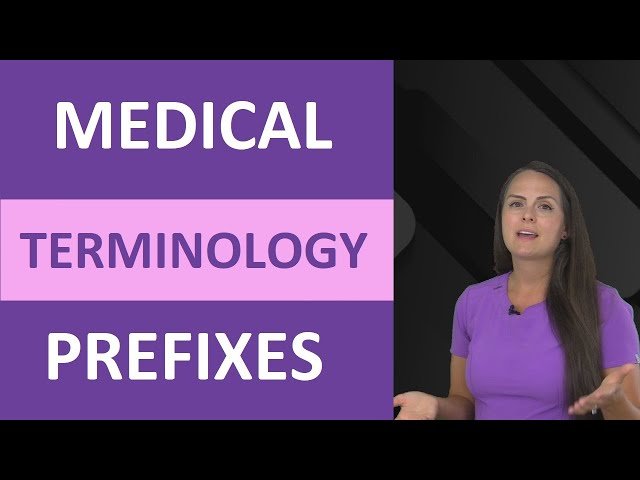 Free Video: Medical Terminology Prefixes for Nursing and Medical Terms from RegisteredNurseRN ...