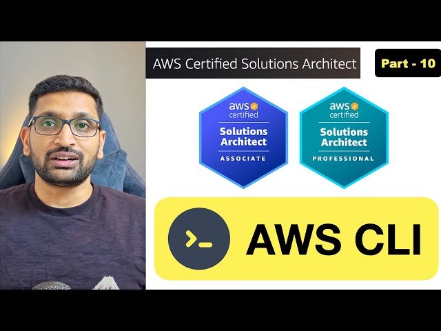 Free Video: AWS CLI Installation and Configuration - Part 10 from Rahul Wagh | Class Central