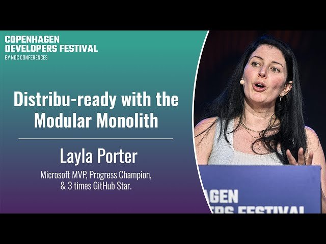 Free Video: Distribu-ready with the Modular Monolith - Designing Future-Proof Applications from ...