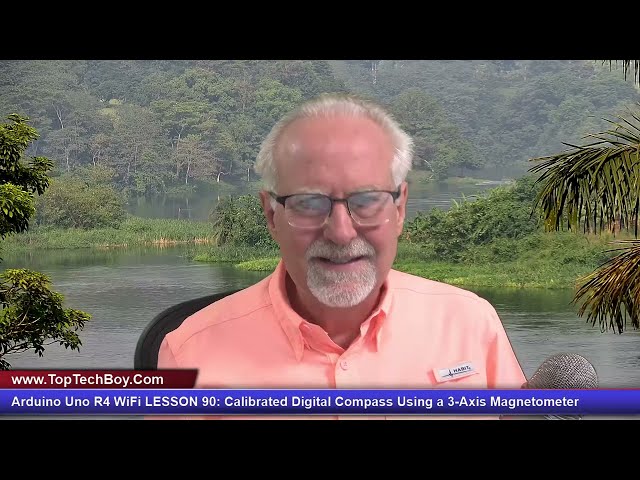 Free Video: Arduino Uno R4 WiFi - Calibrated Digital Compass Using a 3 ...