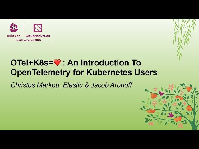 Free Video: An Introduction to OpenTelemetry for Kubernetes Users from ...