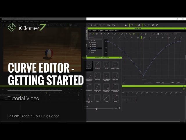 Free Video: iClone 7.1 Tutorial - Curve Editor: Getting Started from ...