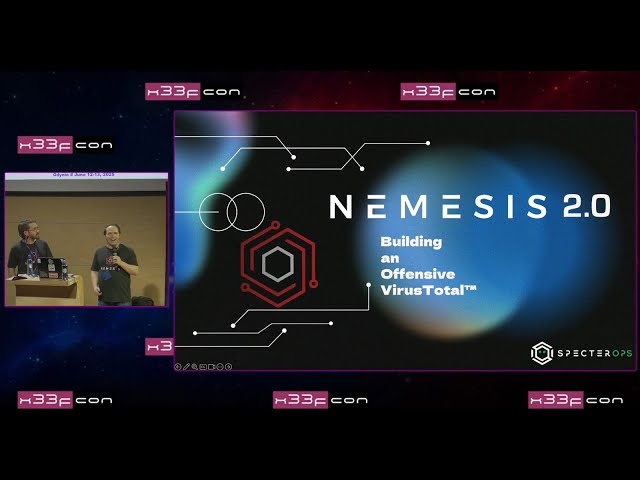 Free Video: Nemesis 2.0 - Building an Offensive VirusTotal from x33fcon | Class Central