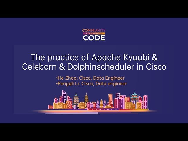 Free Video: The Practice of Apache Kyuubi, Celeborn, and DolphinScheduler in Cloud Native Data ...