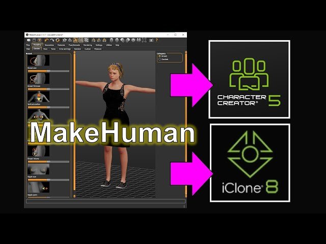 Free Video: MakeHuman to Character Creator 5 and iClone 8.6 - Full Tutorial from Freedom Arts ...