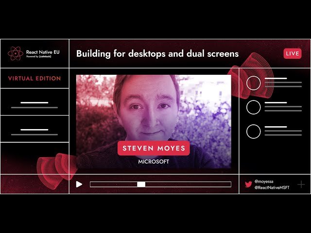 Conference Talks Talk: Building for Desktops and Dual Screens from Callstack Engineers | Class ...