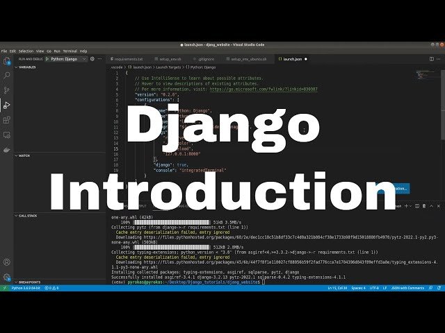 Free Video: Django Website Development - Complete Tutorial Series from Python Lessons | Class ...