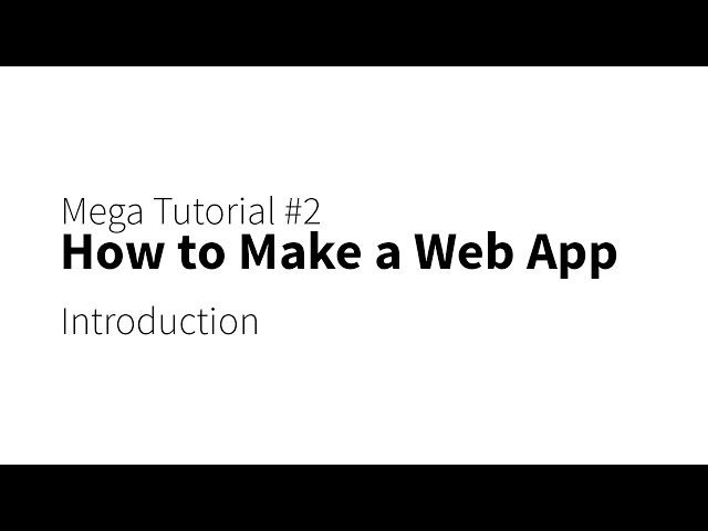 Free Video: Mega Tutorial - Build a Web App from DesignCourse | Class ...
