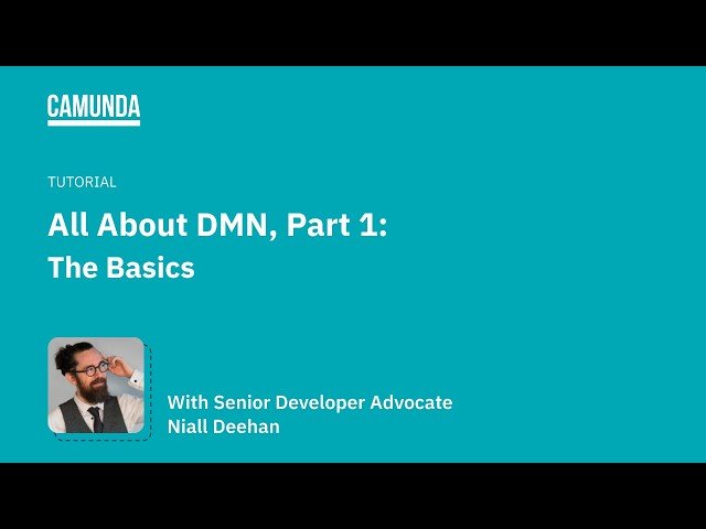 Free Video: Introduction to Decision Model and Notation (DMN): Building Basic DMN Tables - Part ...