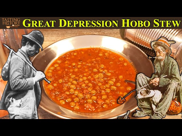 Free Video: Mulligan "Hobo" Stew from the Great Depression from Tasting ...
