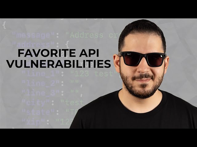 Free Video: API Hacking Vulnerabilities and Tips from NahamSec | Class Central