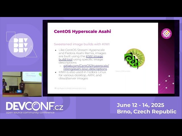 Free Video: Porting CentOS Stream to Apple Silicon Macs from DevConf ...