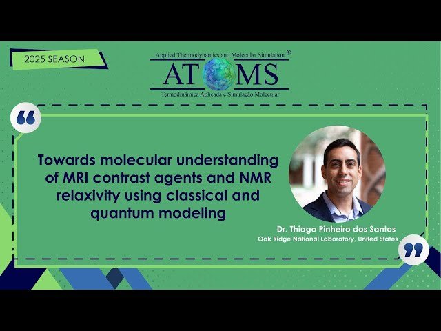 Free Video: Towards Molecular Understanding of MRI Contrast Agents and ...