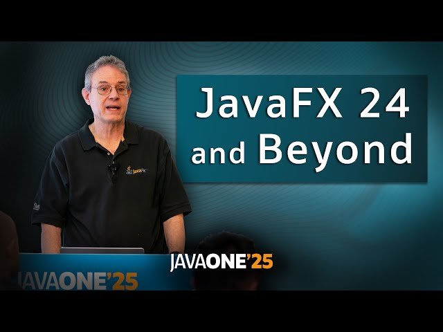 Free Video: JavaFX 24 and Beyond from Java | Class Central