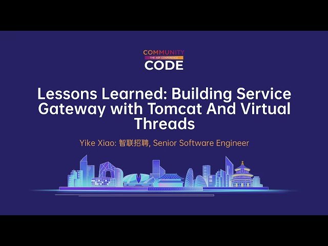 Free Video: Lessons Learned - Building Service Gateway with Tomcat and ...