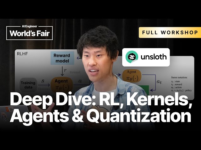 Free Video: Reinforcement Learning, Kernels, Reasoning, Quantization and Agents - Full Workshop ...