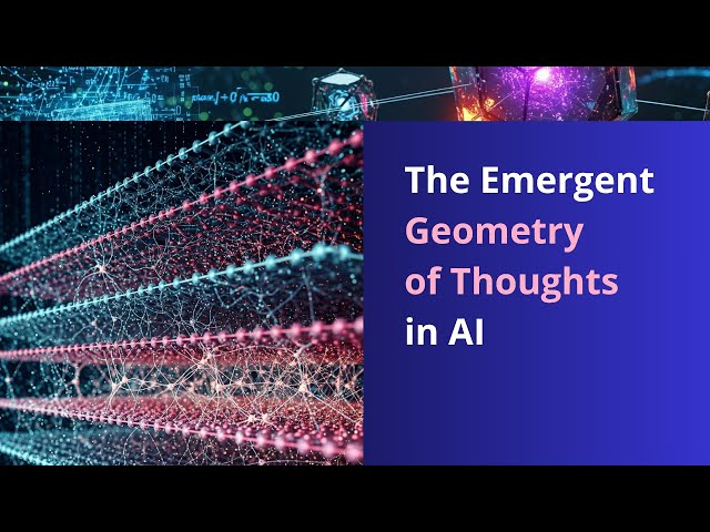 Free Video: The Geometry of AI Thoughts from Discover AI | Class Central