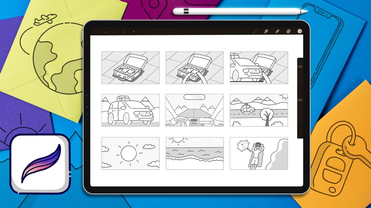 Online Course: Storyboarding in Procreate: Beginner's Guide to Drawing ...