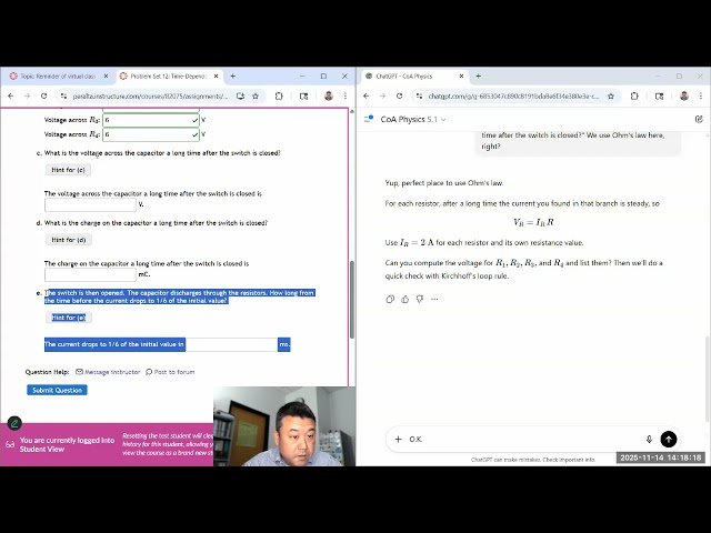 Free Video: Physics 4B - Time-Dependent Circuits - Problem Set 12 from ...