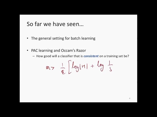 Free Video: Agnostic Learning - Lecture 14 from UofU Data Science | Class Central