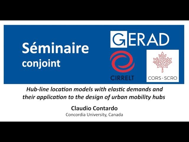 Free Video: Hub-line Location Models with Elastic Demands and Their ...