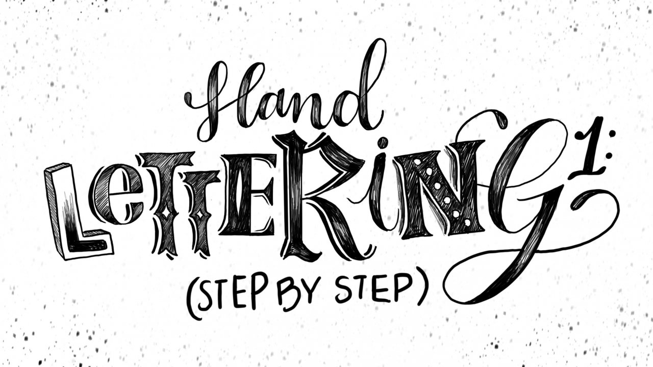 Online Course: Lettering a mano I: paso a paso from Skillshare | Class ...