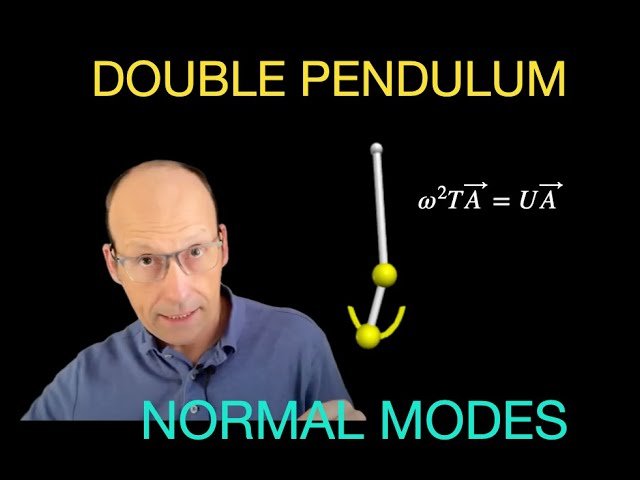 Free Video: Classical Mechanics: Normal Modes for the Double Pendulum ...