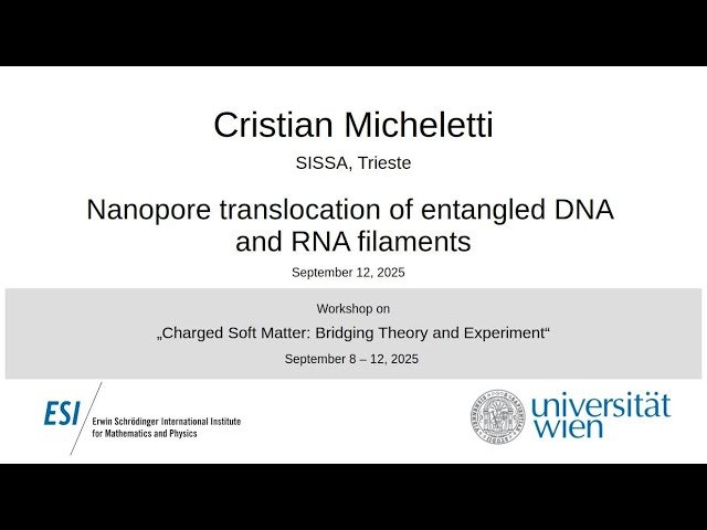 Free Video: Nanopore Translocation of Entangled DNA and RNA Filaments ...