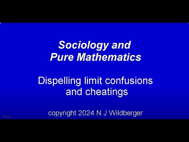 Free Video: Dispelling Limit Confusions in Pure Mathematics - Three ...