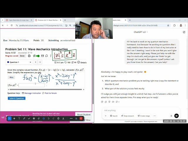 Free Video: Physics 4C - Problem Solving with ChatGPT - Set 11 from CoA Physics | Class Central