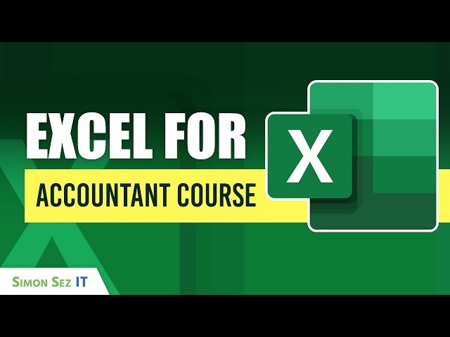 Free Video: Excel for Accountants - Balance Sheet, Income Statement, Cash Flow, and Financial ...