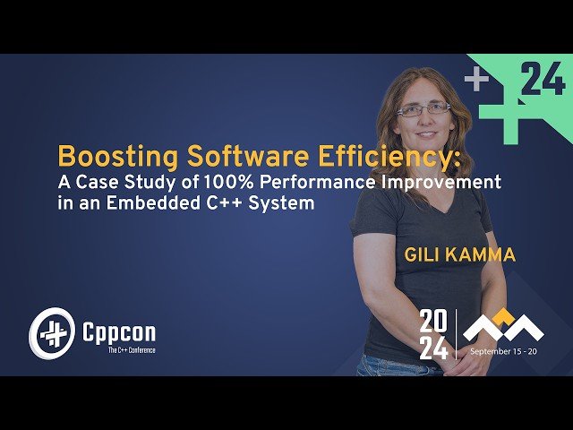Free Video: Boosting Software Efficiency in C++: 100% Performance Improvement in a C++ Embedded ...