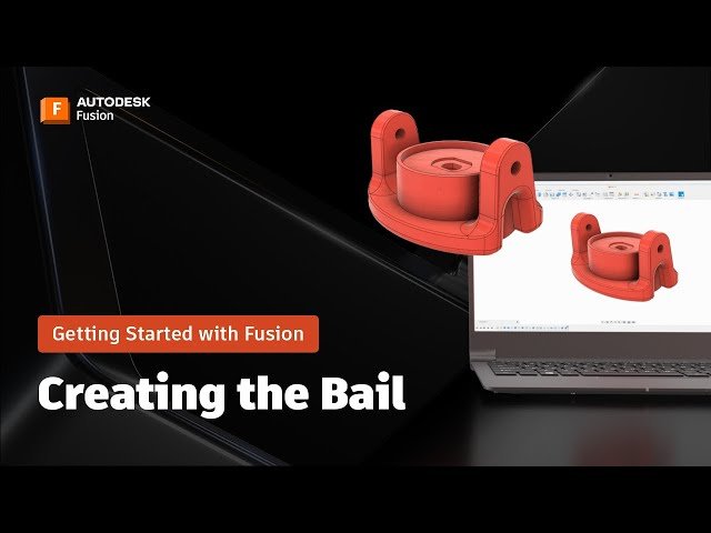 Free Video: Can You Create This Fishing Bail - Getting Started with Autodesk Fusion Episode 6 ...