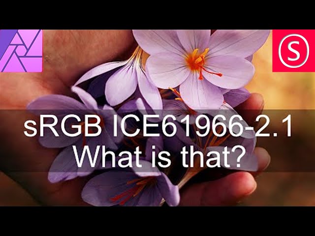 Free Video: Color Profiles and Color Calibration - Affinity Photo ...