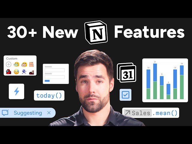 Free Video: 30+ Essential New Features in Notion - A Comprehensive Guide from Thomas Frank ...