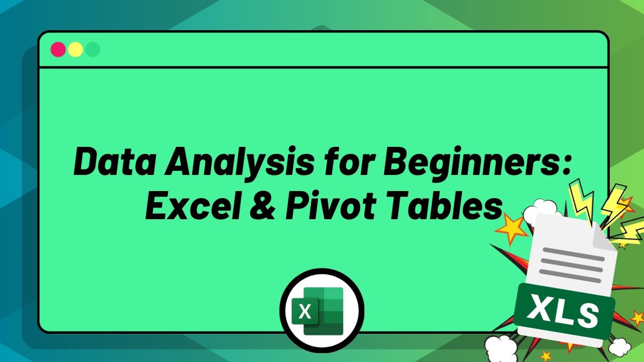 Online Course: Data Analysis for Beginners: Excel & Pivot Tables from Zero To Mastery | Class ...