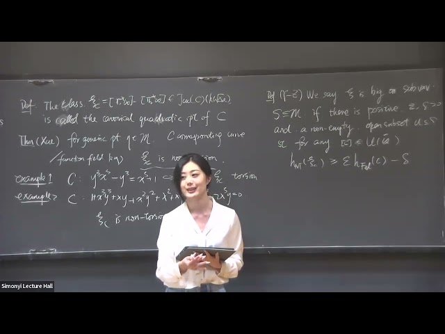 Free Video: On the Arithmetic of Genus 4 Curves from Institute for ...
