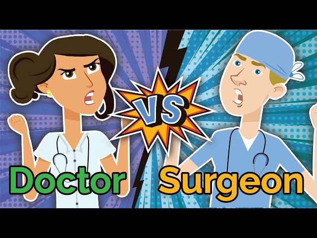 Free Video: Doctor vs Surgeon - Career Comparison Guide: Training ...
