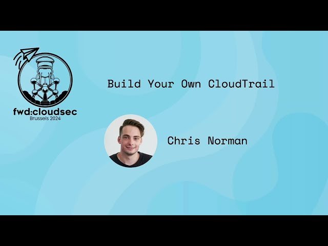 Free Video: Building Your Own CloudTrail with AWS IAM and Cedar Authorization Framework from fwd ...