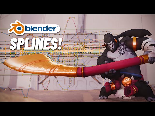 Free Video: Animation Splining Stage in Blender - AAA Animation ...
