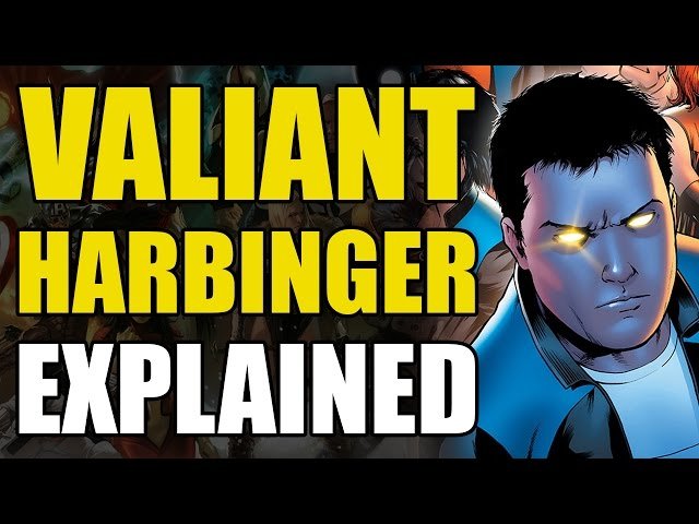 Free Video: Valiant Comics - Harbinger Explained from Comics Explained ...