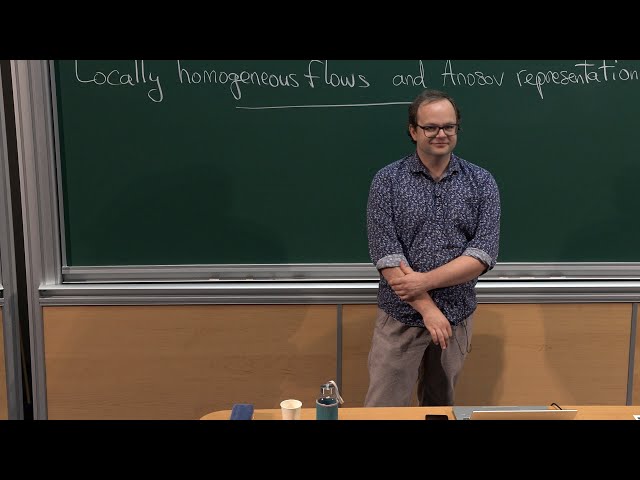 Free Video: Locally Homogeneous Flows and Anosov Representations - 1/5 ...