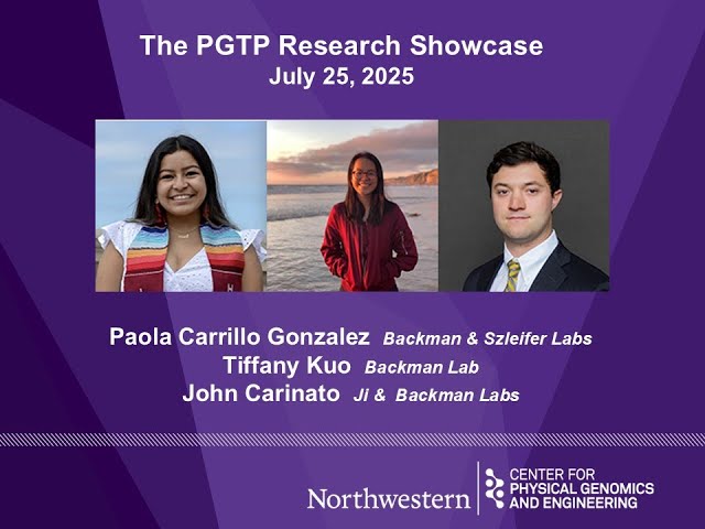 Free Video: 2025 Physical Genomics Training Program Research Showcase ...